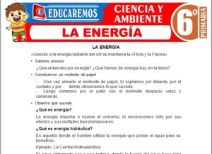 Ciencia y Ambiente para Sexto de Primaria » (38 Fichas GRATIS) 📚